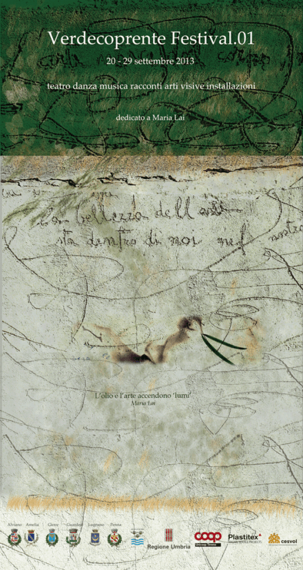 programma 2013 – Verdecoprente